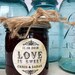 Vintage Love is Sweet Custom Wedding Jam Jar Labels - Etsy