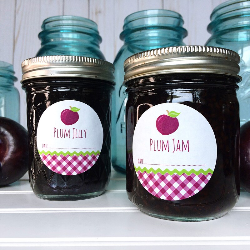 Fruit Jam Stickers - Etsy