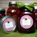 Pickled Beets Canning Jar Labels Gingham Mason Jar Stickers - Etsy