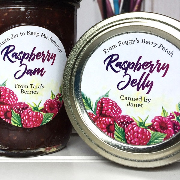Raspberry Jam - Etsy