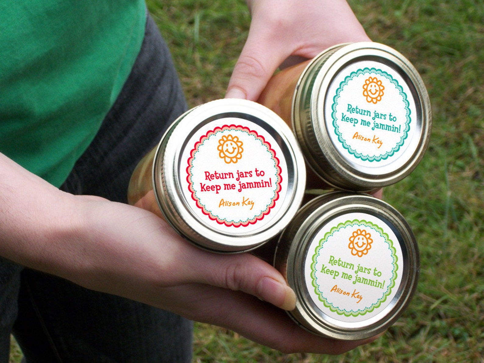 Return Jars to Keep Me Jammin Funny Custom Round Mason Jar - Etsy