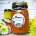 Custom Watercolor Wildflower Honey Labels Whimsical - Etsy