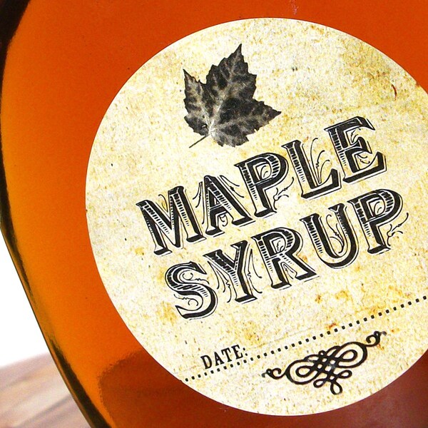 Maple Syrup Leaf Wedding Favor - Etsy