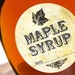 Vintage Maple Syrup Bottle Labels, Round Mason Jar Labels, Wedding and ...