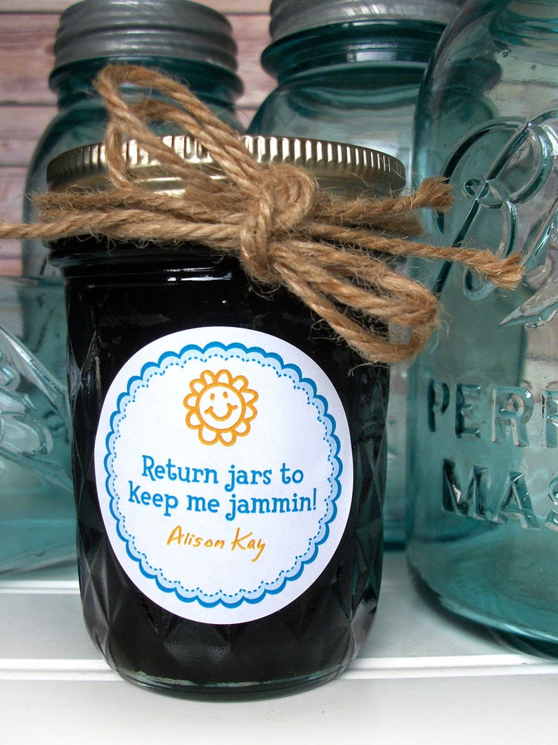 Return Jars to Keep Me Jammin Funny Custom Round Mason Jar - Etsy