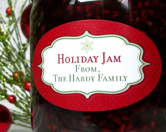 Polka Dot Labels | Etsy