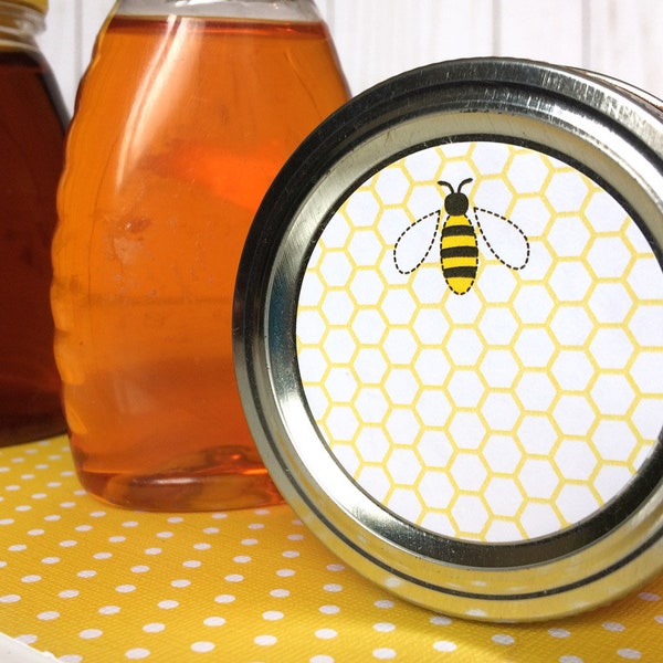 Bee Mason Jar - Etsy