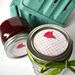Plaid Red Raspberry Canning Jar Labels, Round Mason Jar Labels, Fruit ...