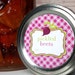 Pickled Beets Canning Jar Labels Gingham Mason Jar Stickers - Etsy
