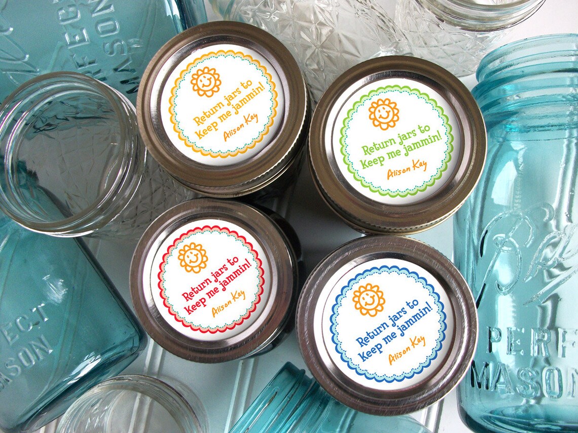 Return Jars to Keep Me Jammin Funny Custom Round Mason Jar - Etsy