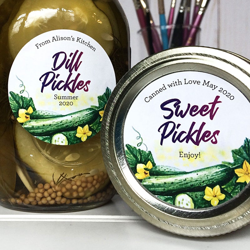 Pickle Labels - Etsy