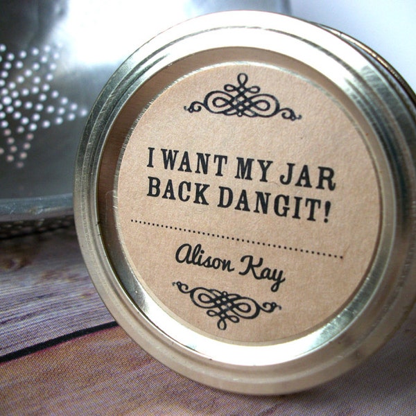 Canning Jar Labels - Etsy