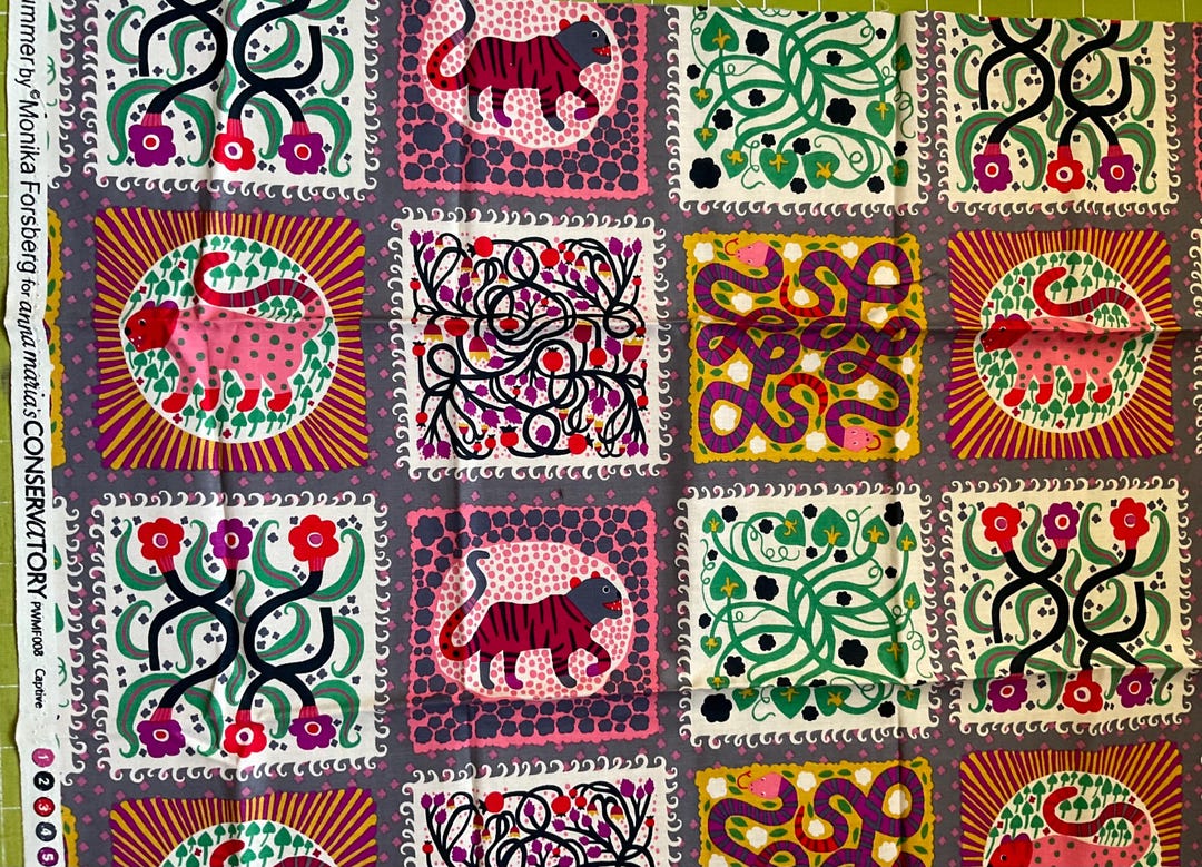 Anna Maria Horner OOP ‘conservatory - Captive” Tiles Freespirit Fat ...