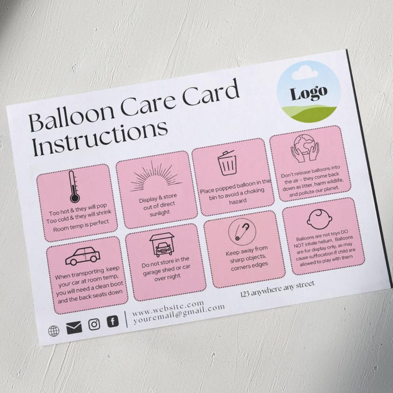 Balloon Stickers - Etsy