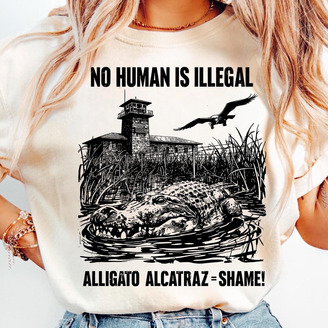 Anti Alligator Prison Watchtower Design | Protest Art (digital Download ...