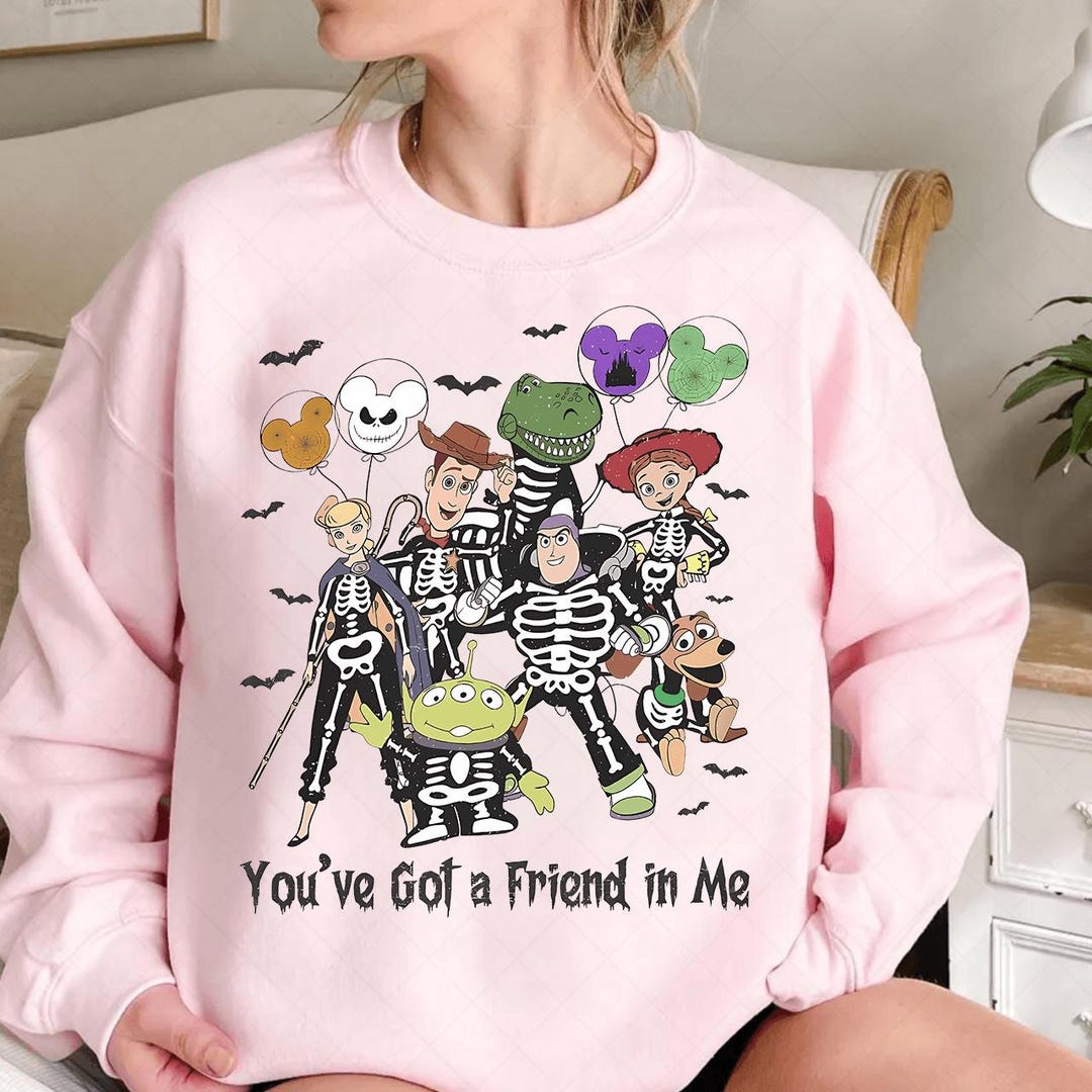 Toy Story Halloween PNG, You've Got a Friend in Me Skeleton Costume ...
