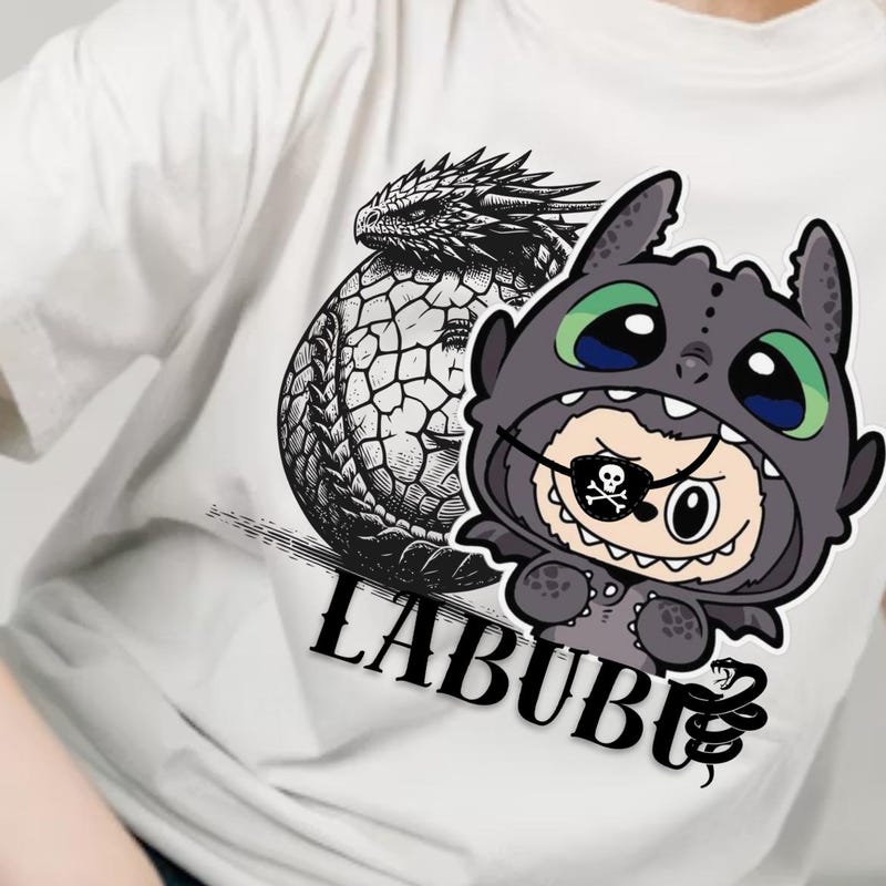 Toothless Labubu - Etsy