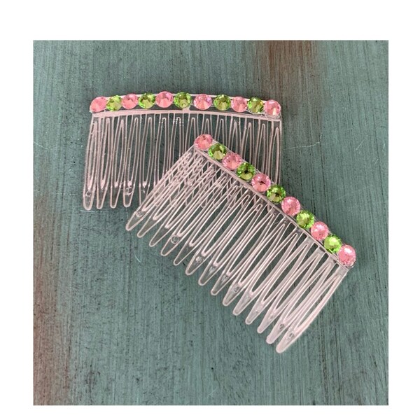 Pink Hair Comb - Etsy