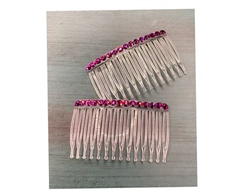 Rhinestone Hair Comb | Etsy