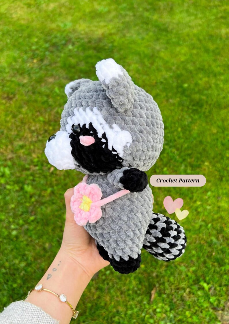 Cute Mink Amigurumi Crochet Pattern,diy Crochet Mink Toy Pattern ...