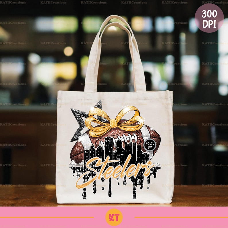 Steelers Skyline Sublimation Design PNG - Football Skyline Drip Design ...