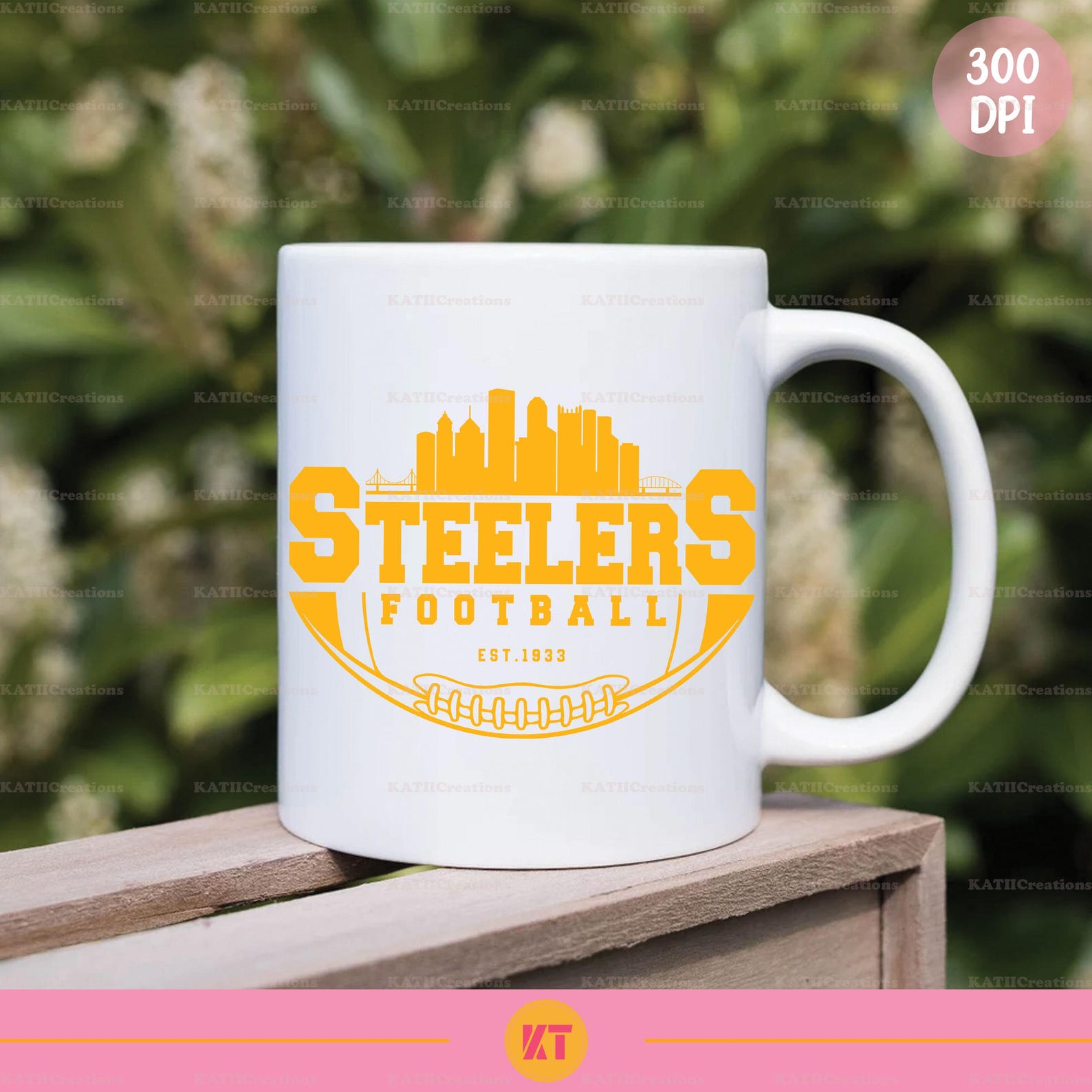Steelers Skyline Sublimation Design PNG - Football Team Skyline SVG ...