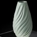 Wave Sculptural Vase and Flowing Design, Modern Decorative Piece for ...