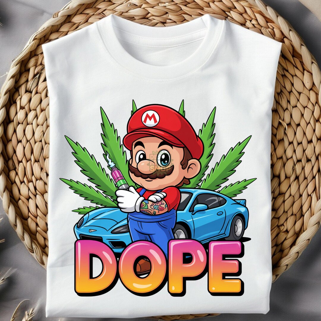 Mario Super PNG, Cartoon Animation Design, Weed Bud Digital Design File ...
