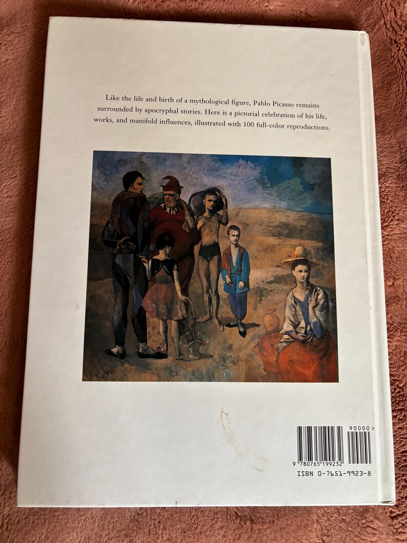Pablo Picasso: A Modern Master – Vintage Hardcover Art Book - Etsy