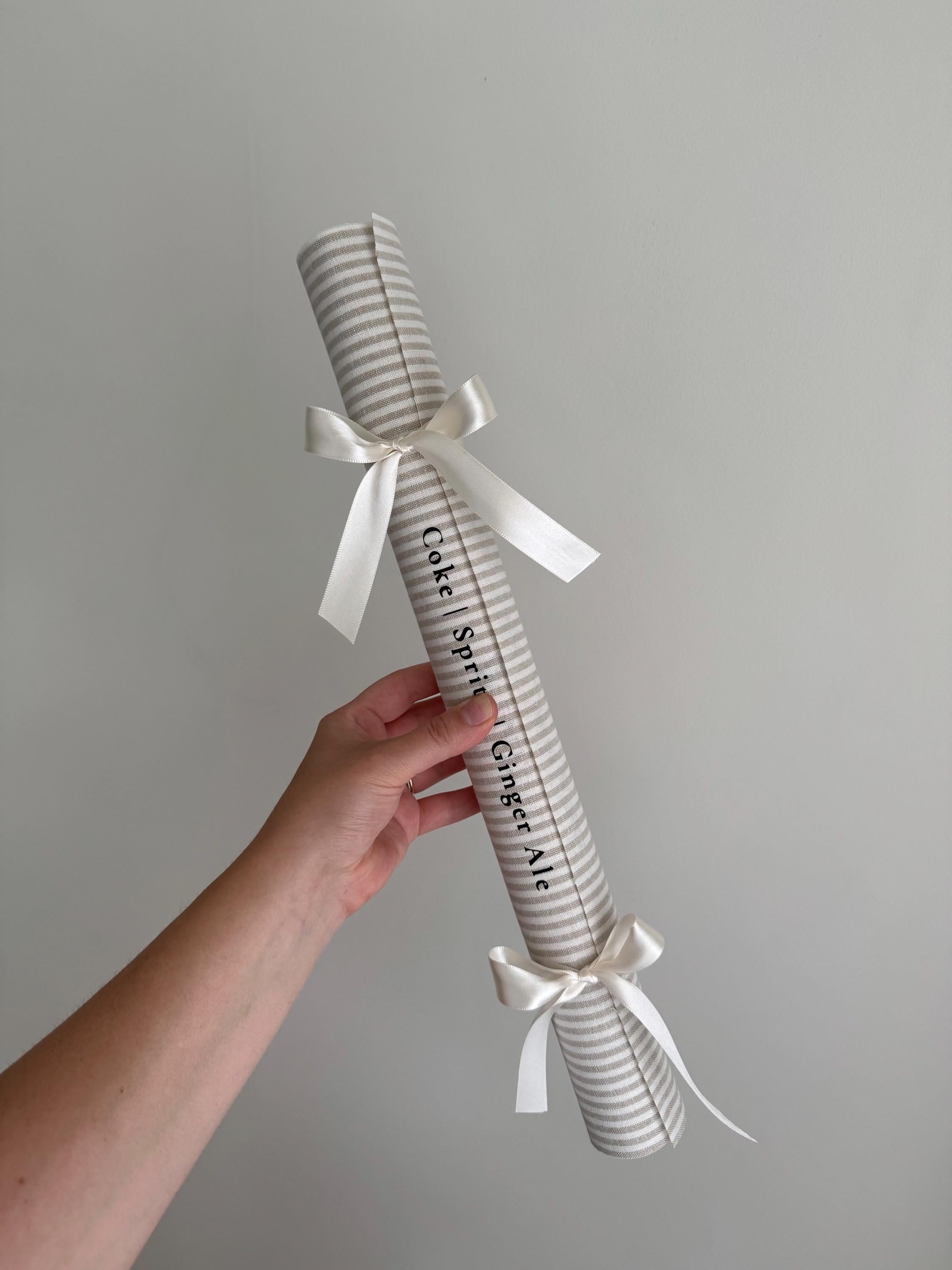 Striped Linen Sign, Custom Linen Bar Sign, Fabric Bar Sign, Bar Sign ...