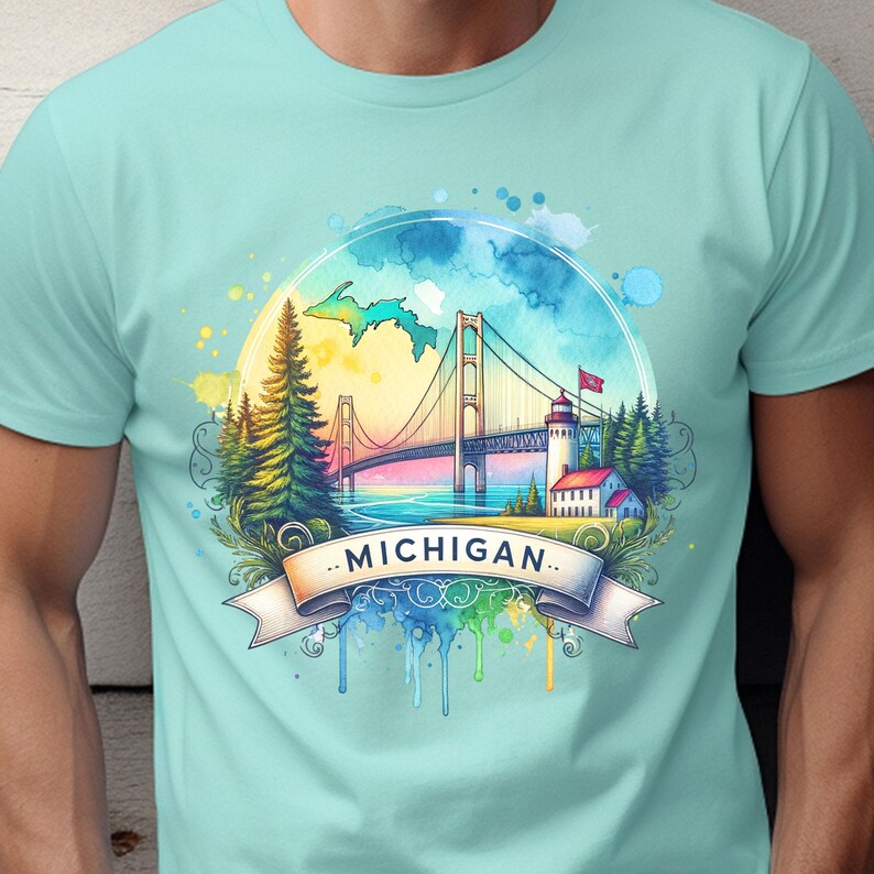 Retro USA State Travel PNG Bundle: Vintage American Sublimation ...