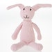 Pink Bunny Handmade Kids Soft Toy Pebble Fair Trade Baby Gift ...