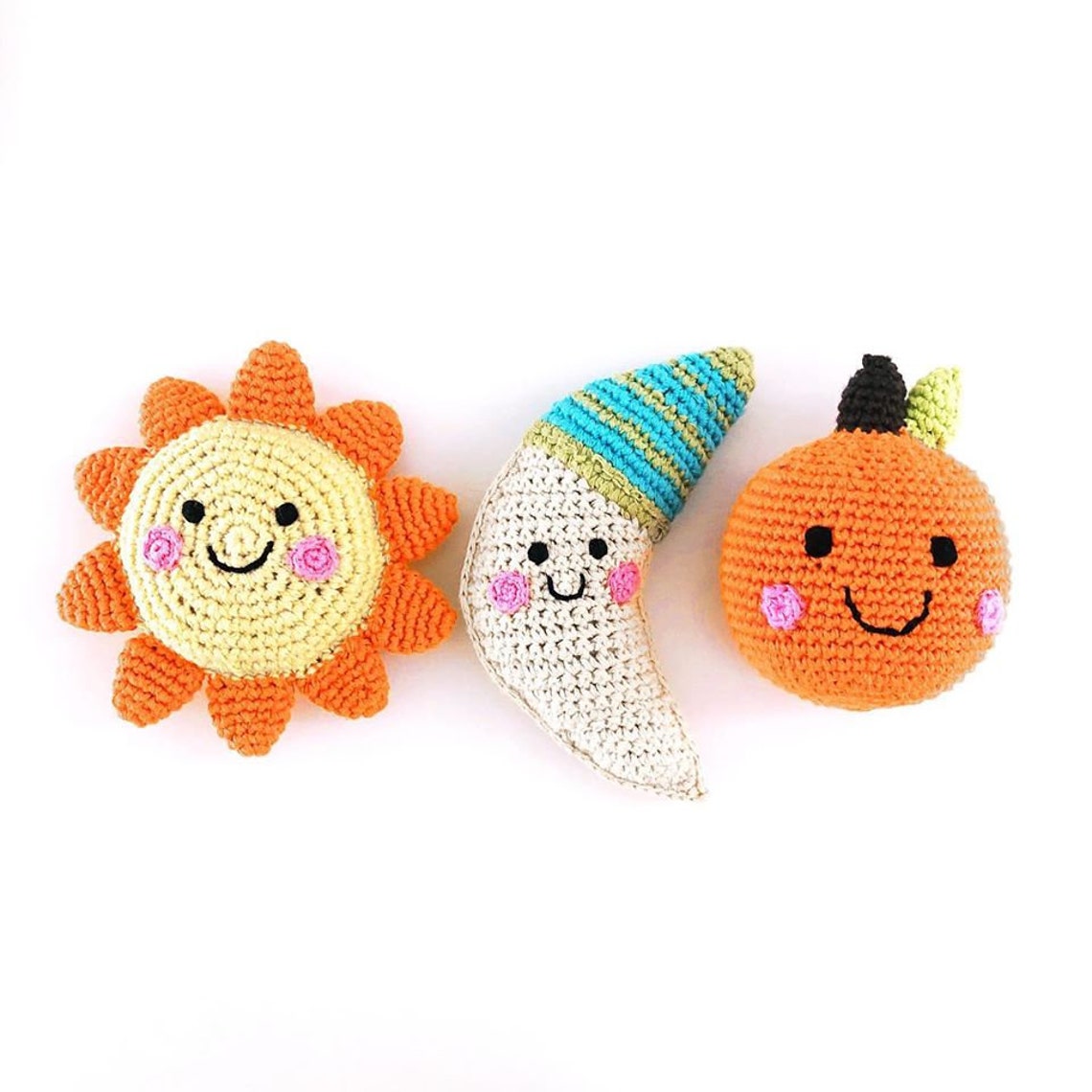 Moon Handmade Soft Kids Toy Fair Trade Baby or Toddler - Etsy