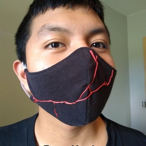 Reversible Cotton Face Masks Face Covering Men's - Etsy