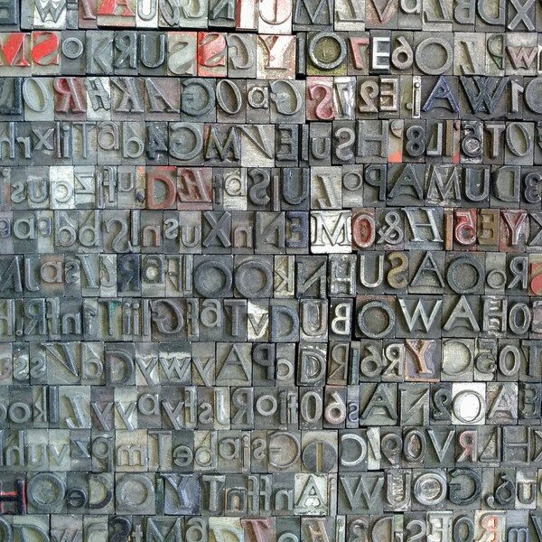 Industrial Letters - Etsy