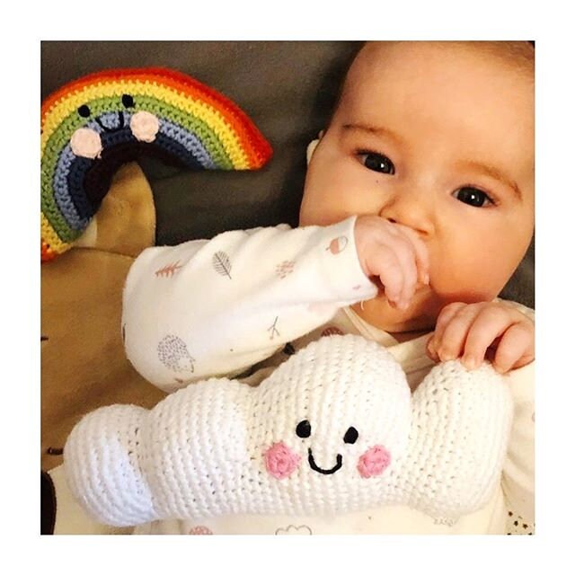 Rainbow Toy Handmade Kids Soft Toy Baby Gift Fair Trade | Etsy