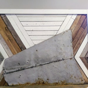 Windmill Tail Vane Antique Windmill Tail Fin Industrial Decor Great ...