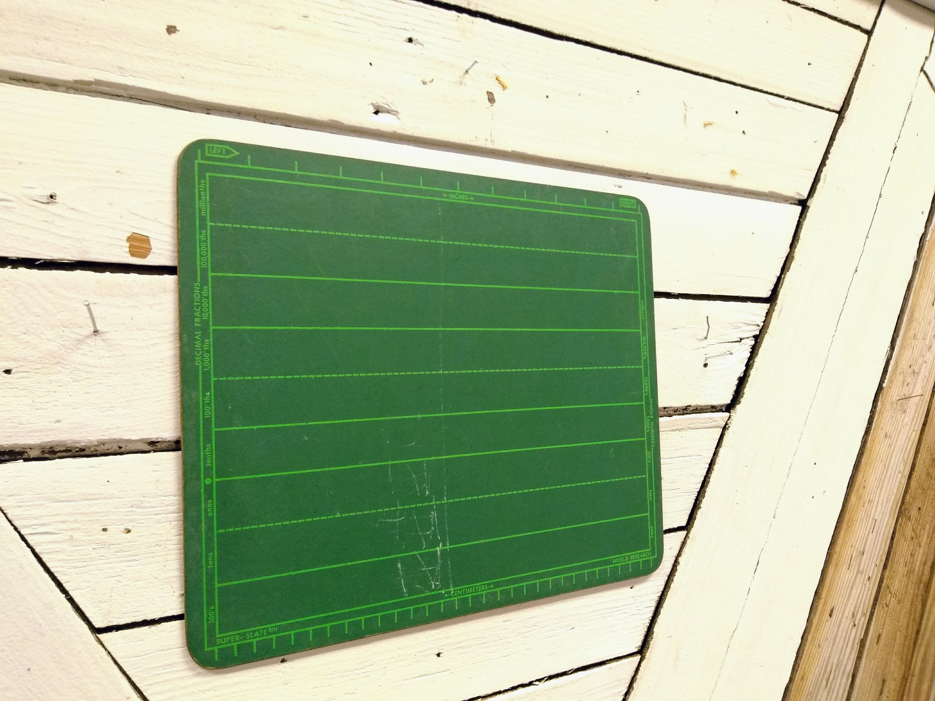 Vintage Green Chalkboard Old Chalkboard Sign | Etsy