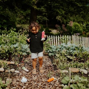 Montessori Radish Toy Handmade Kids Play Food Vegetable Pebble Fair ...