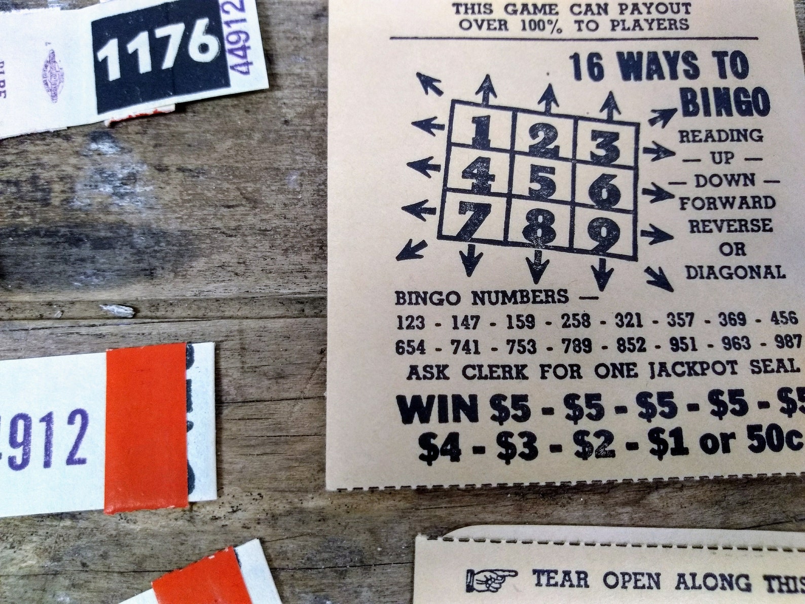 Lot of Bingo or Bust Sealed Game Packs Bingo Games Lottery - Etsy