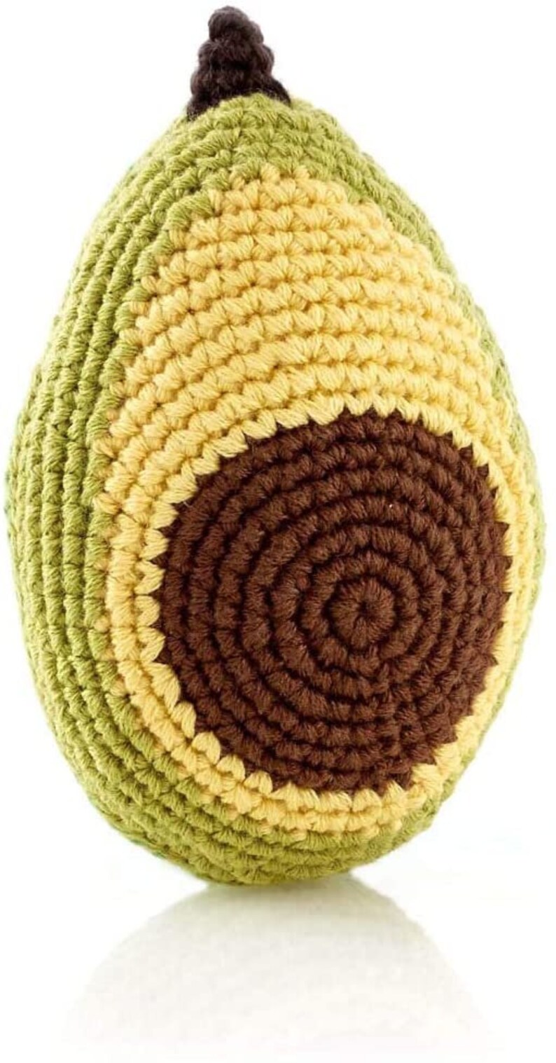 Montessori Avocado Toy Handmade Kids Play Food Vegetable - Etsy