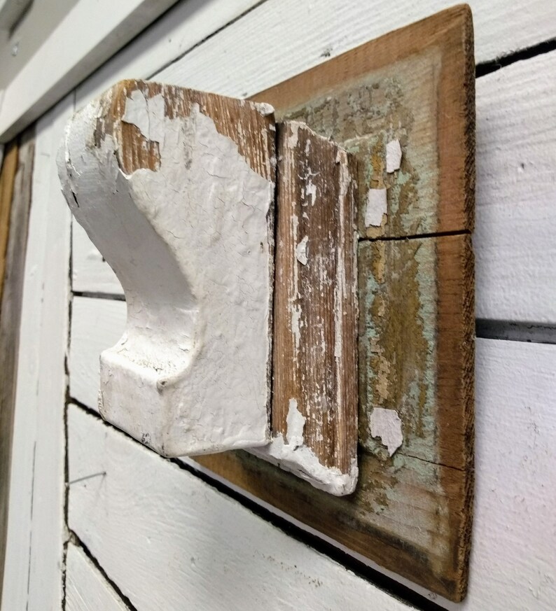 Square Wall Hanging With Corbel Rustic Wall Decor Accent - Etsy