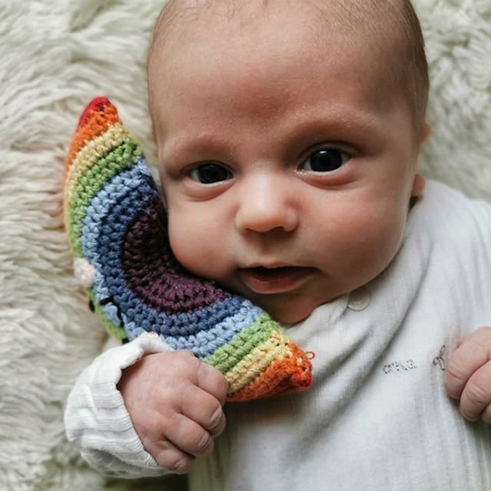 Rainbow Toy Handmade Kids Soft Toy Baby Gift Fair Trade - Etsy