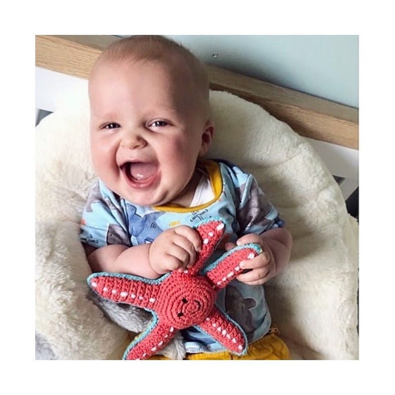 Starfish Handmade Kids Soft Toy Baby or Toddler Gift | Etsy
