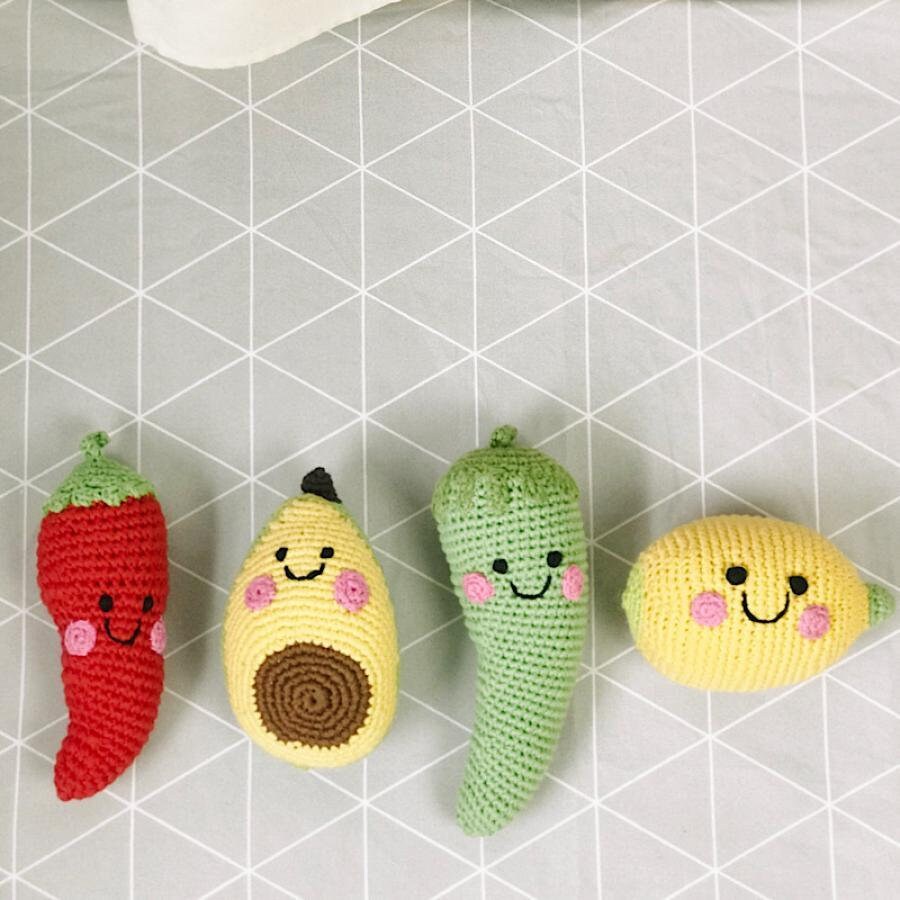 Red Chili Hot Pepper Handmade Kids Play Food Vegetable Toy | Etsy