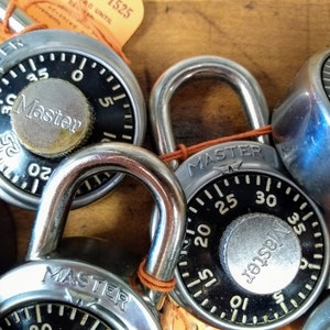 Master Lock Padlock Vintage Industrial School or Gym Lock Steel Locker ...