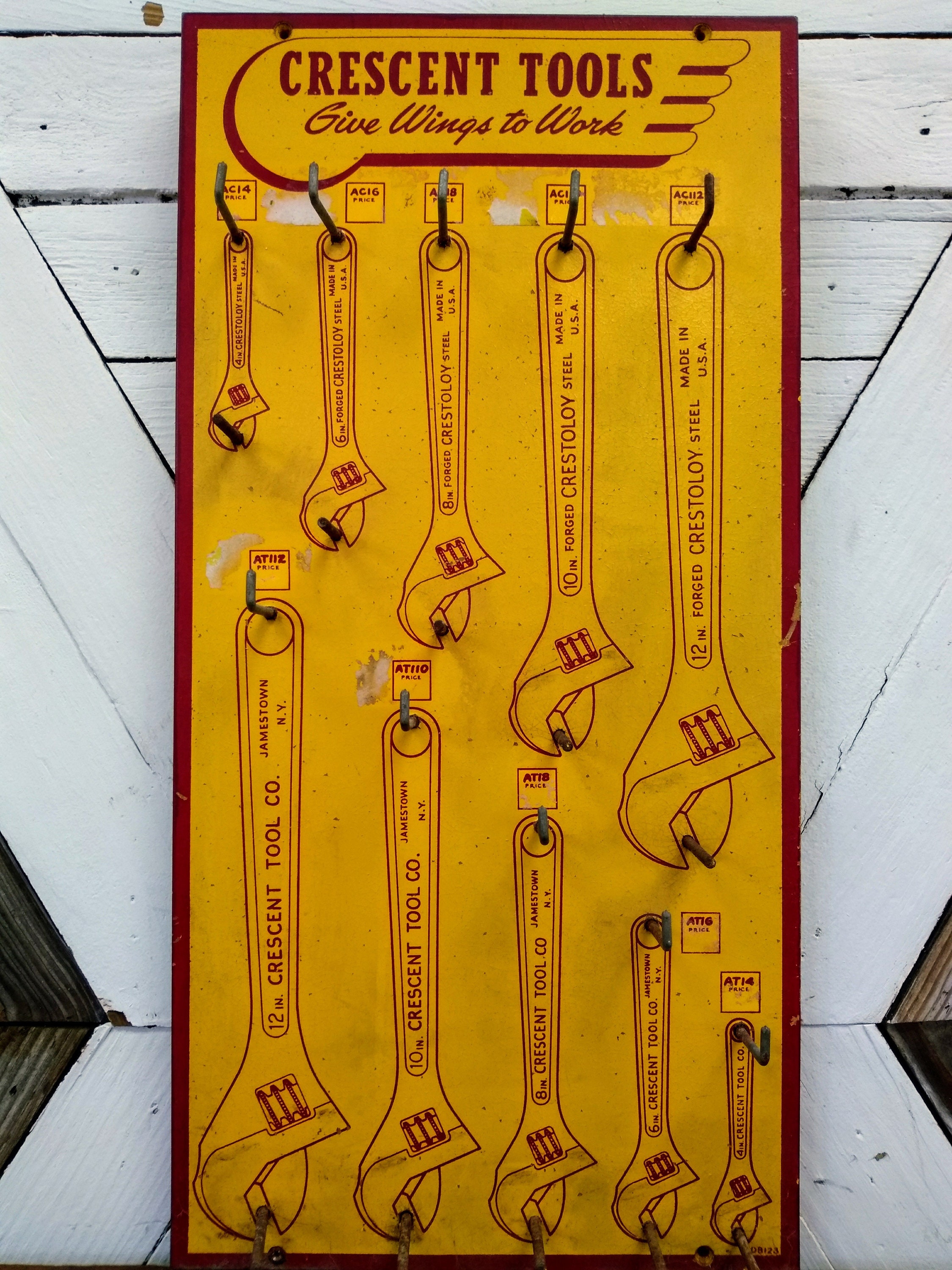 Crescent Tools Wrenches Organizer Tool Storage Display | Etsy