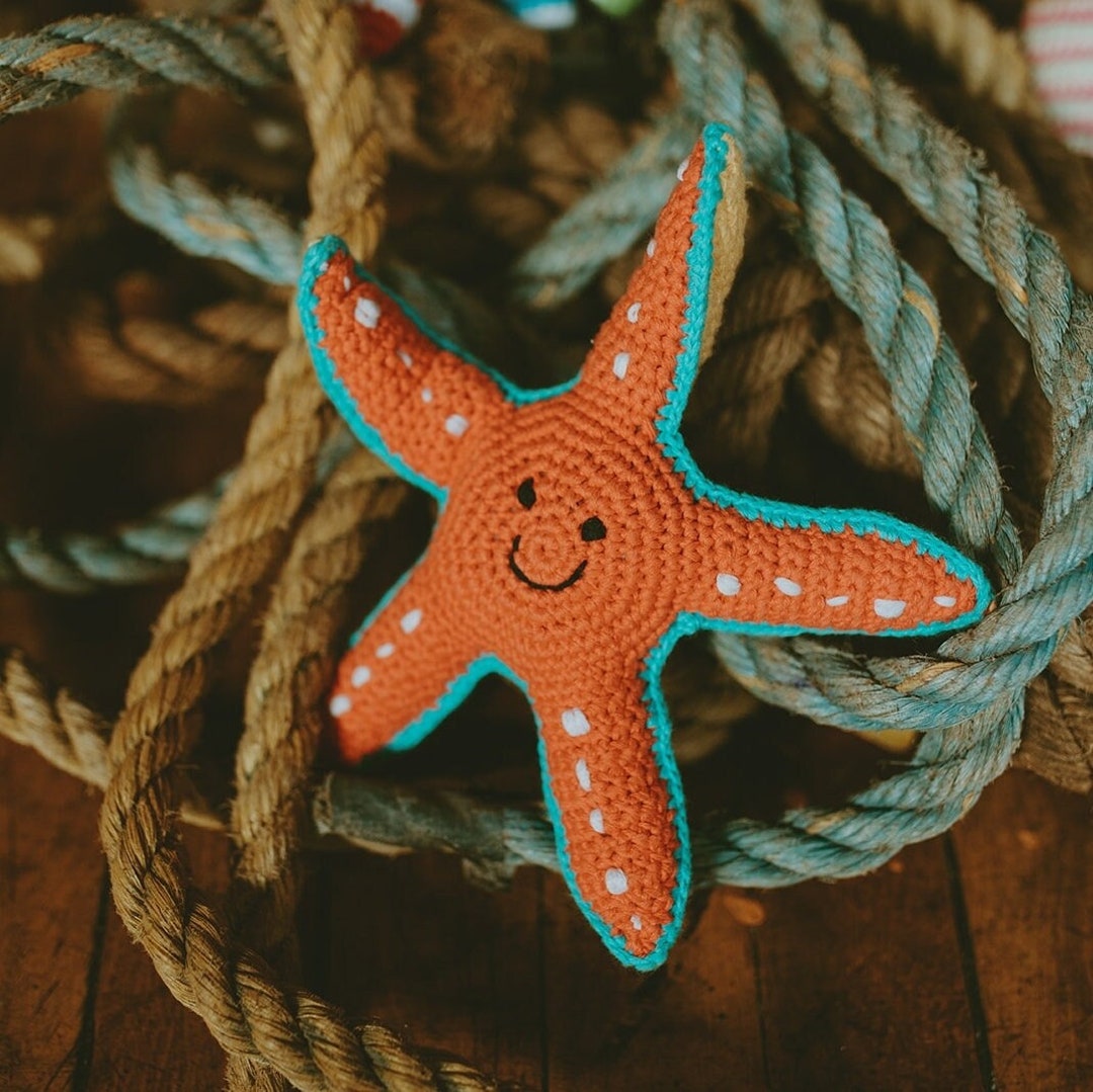 Starfish Handmade Kids Soft Toy Baby or Toddler Gift Ocean Beach ...