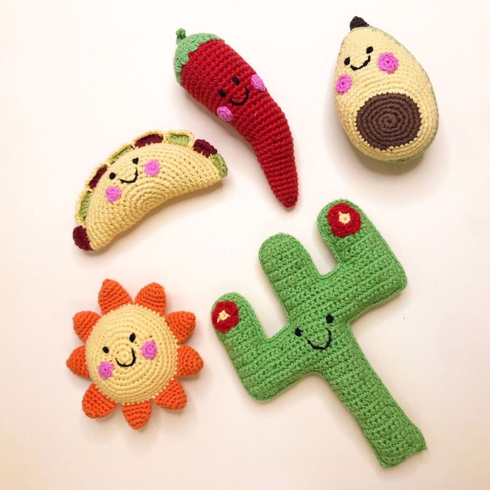 Red Chili Hot Pepper Handmade Kids Play Food Vegetable Toy | Etsy