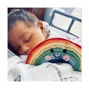 Rainbow Toy Handmade Kids Soft Toy Baby Gift Fair Trade - Etsy